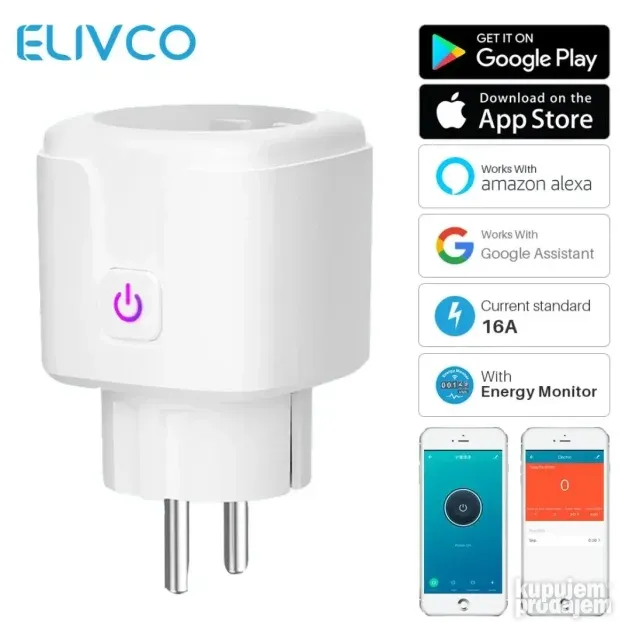 SMART uticnica Plug WiFi Socket - KupujemProdajem