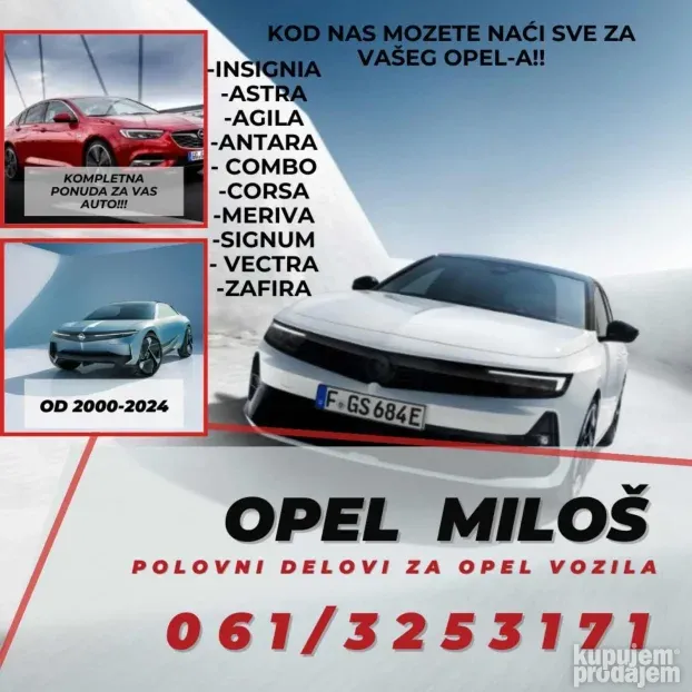 Klipovi Opel Zafira C 1.6 Turbo Metan - KupujemProdajem