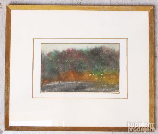 Lepa slika beogradske umetnice - KupujemProdajem