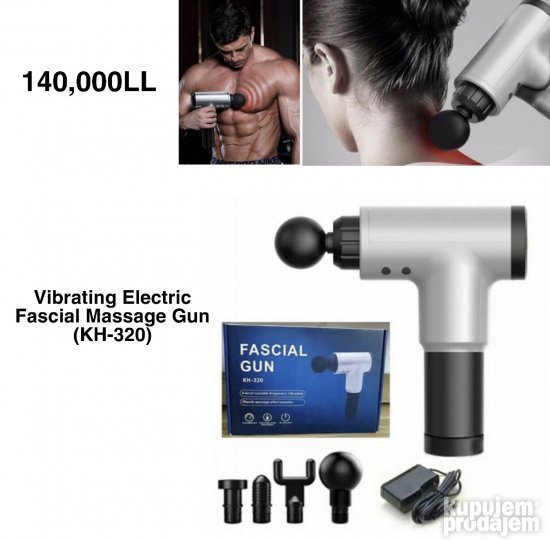 Masazer FASCIAL GUN Novo Super Masazer Super Cena - KupujemProdajem