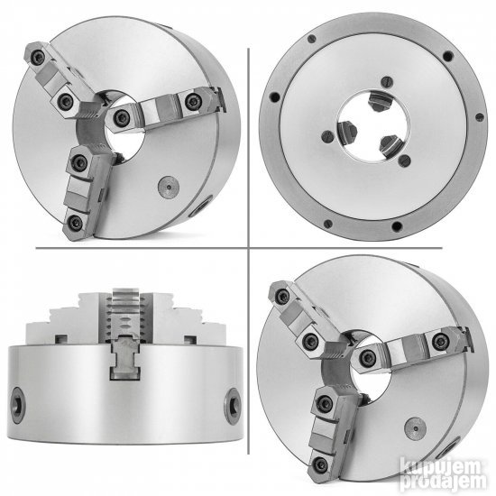 Stezna glava sa tri čeljusti stezna glava za strug 250mm - KupujemProdajem