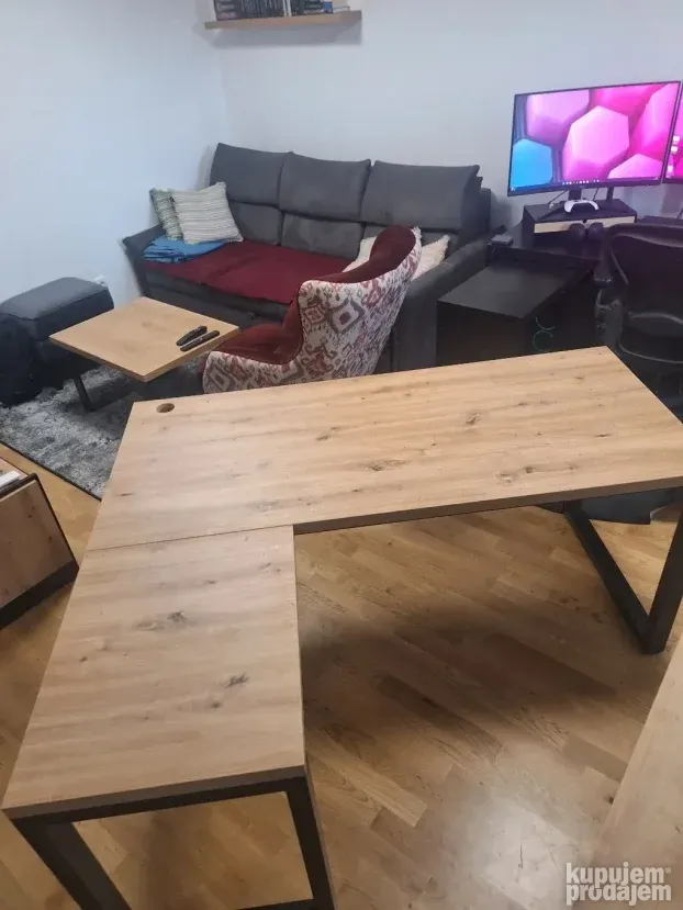 Ugaoni radni stolovi Izrada po meri X612 - KupujemProdajem