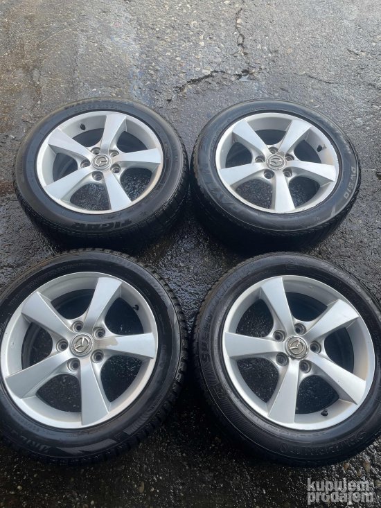 alu felne mazda 3 fabricke 5x114,3 R16 - KupujemProdajem