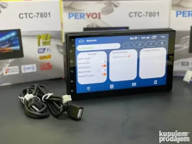 Multimedia za auto 2din 7 inca android GPSS - KupujemProdajem