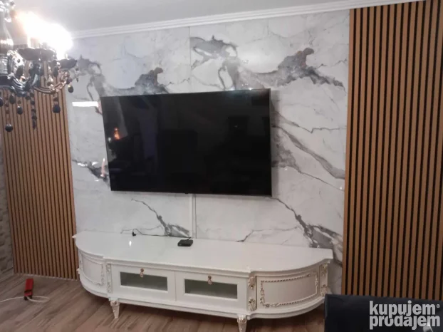 Dekorativne zidne letvice - akustične letvice 60x270cm - KupujemProdajem