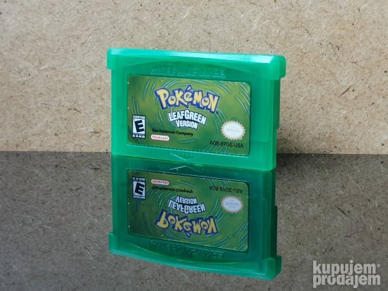 Pokemon LeafGreen Nintendo GBA / SP / DS / DS lite - KupujemProdajem