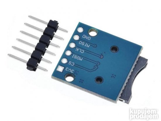 Arduino microSD card modul 3.3V - KupujemProdajem