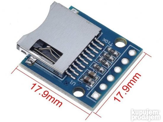 Arduino microSD card modul 3.3V - KupujemProdajem