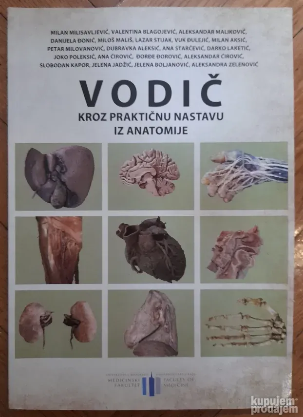 Vodic kroz prakticnu nastavu iz anatomije - KupujemProdajem