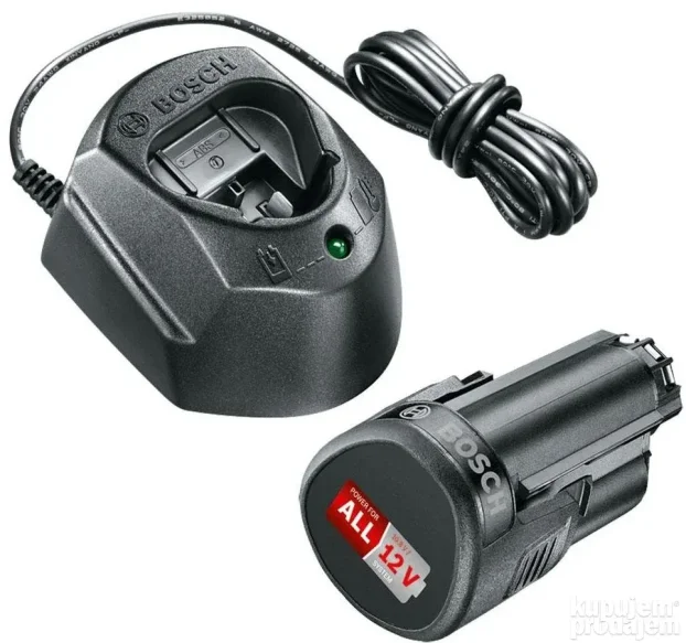 Starter set Bosch PBA 12V 1,5 Ah + punjač GAL 1210, 1600A01L ...