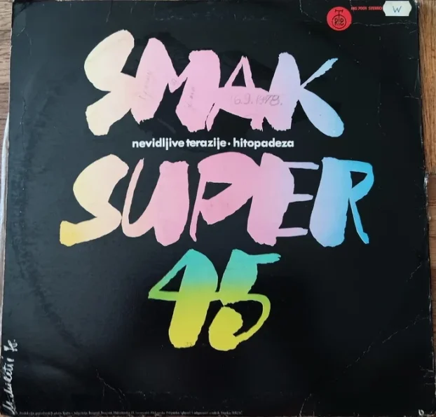 Smak-Nevidljive Terazije Maxi-Single Misprint 45 LP (1978 ...
