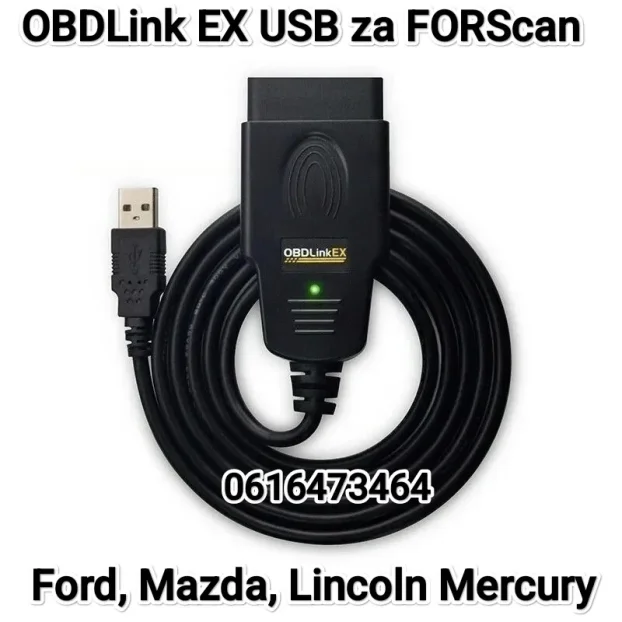 NOVO -OBDLink EX FORScan OBD2, OBDwiz MultiECUScan - KupujemProdajem