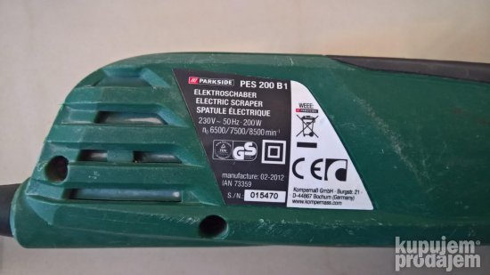 Parkside Elektroschaber PES 200 B1 - KupujemProdajem