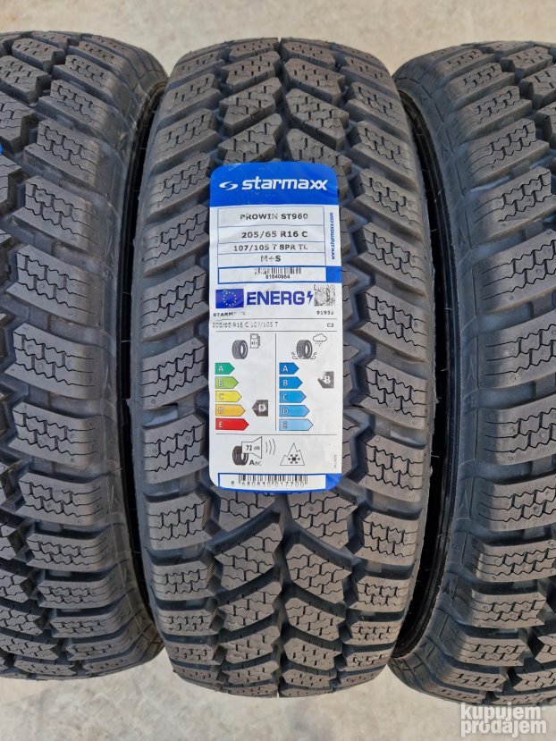 nove zimske gume 205/65 r 16 c starmaxx - KupujemProdajem