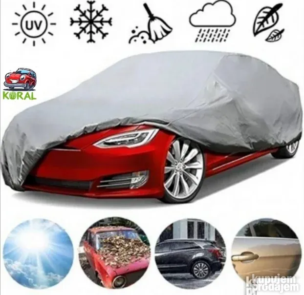 Cerada za Auto/Automobil/Za sve vrste Auta,Novo,Akcija! - KupujemProdajem