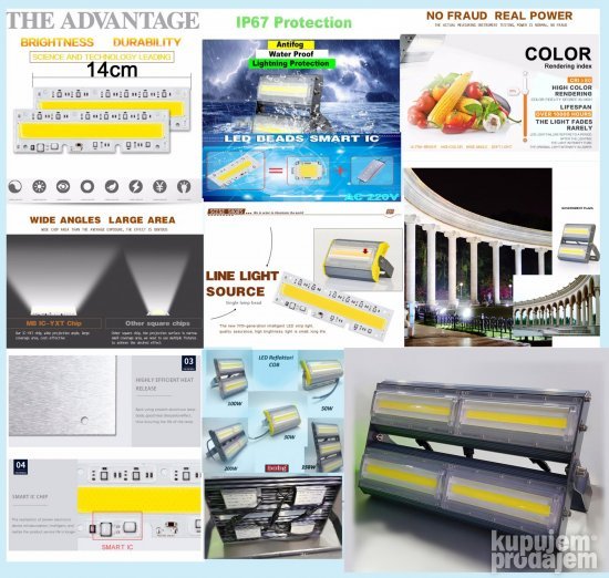 Akcija NaJCenE LED panel traka trafo reflektor T8 Rgb - KupujemProdajem
