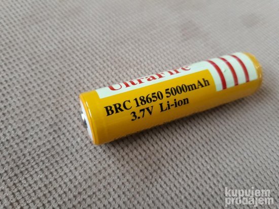 18650 Li ion baterija 3.7V sa pravih 2600mAh - KupujemProdajem