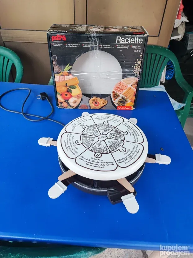 Aparat za raclete Petra Za 6 osoba - KupujemProdajem