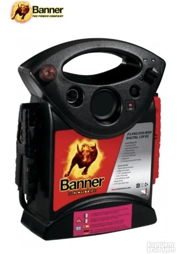 Buster Banner P3 PRO EVO MAX Profesional/12V/3100A - KupujemProdajem