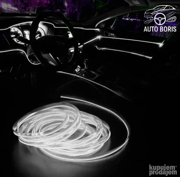 LED NITI - dekorativno svetlo za ENTERIJER / BELO - KupujemProdajem