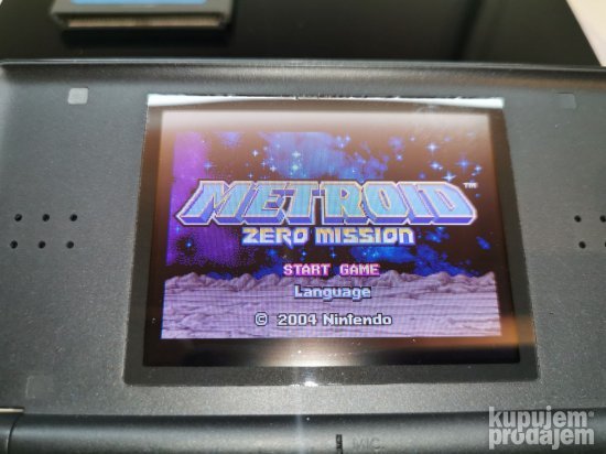 Metroid: Zero Mission Nintendo GBA / GBA SP / DS / DS lite ...