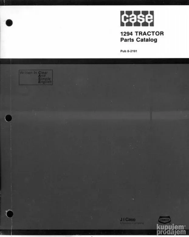Case 1294 Katalog delova - KupujemProdajem