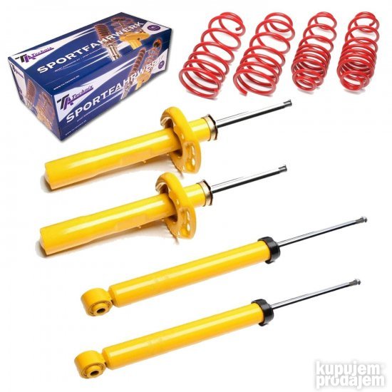 Sportski Amortizeri + 4 federa Audi A3 Sportback Limuzina 8V ...