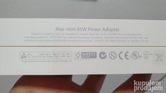 Mac Mini 85W adapter - KupujemProdajem
