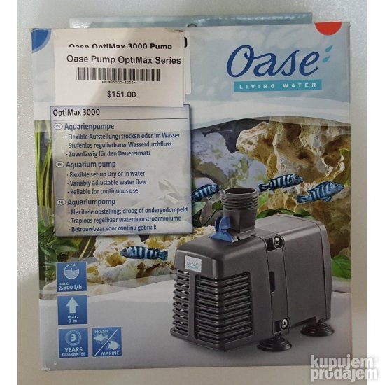 Oase OptiMax 3000 - KupujemProdajem