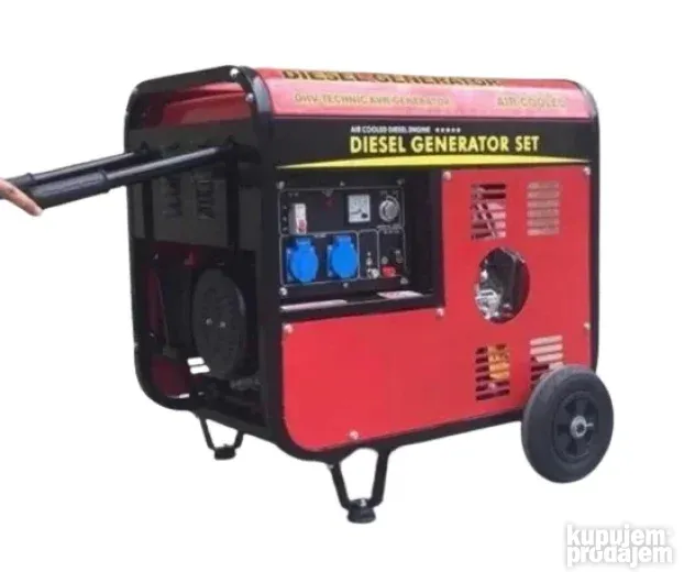 Agregat za struju 6.5 kW - dizel (u ponudi i bešumni) - KupujemProdajem