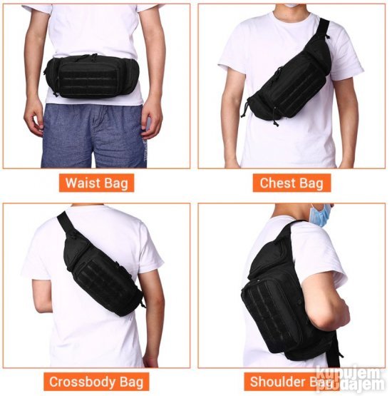 Torbica Oko Struka Vojna Takticka Pederusa Za Pistolj M2 - KupujemProdajem