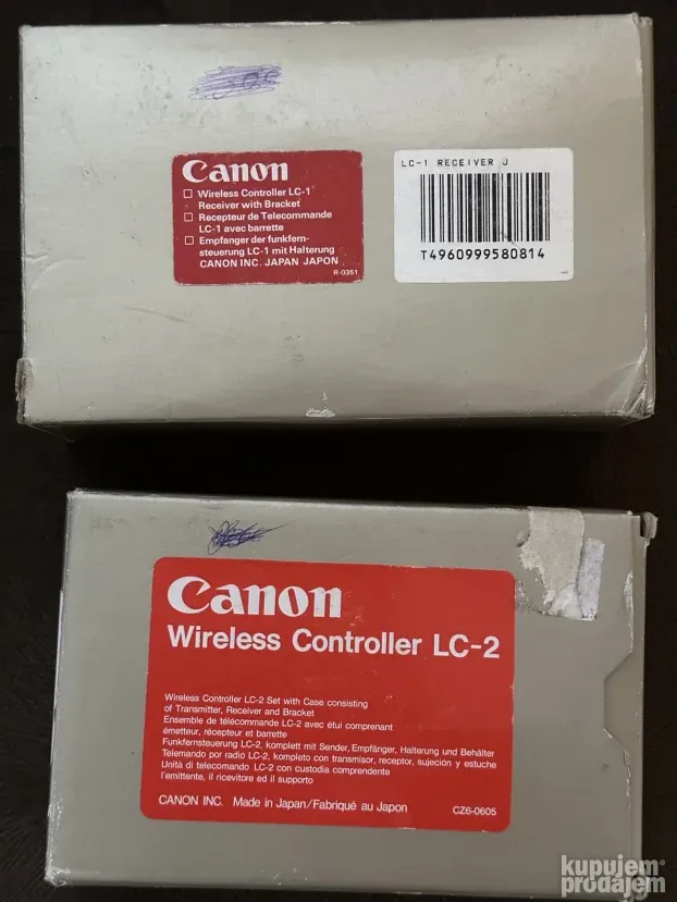 Canon Wireless Controller LC-2 za EOS 1, EOS 5, T70, 630 - KupujemProdajem