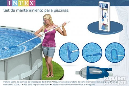 Usisivac - pribor za ciscenje bazena - INTEX, NOVO - KupujemProdajem