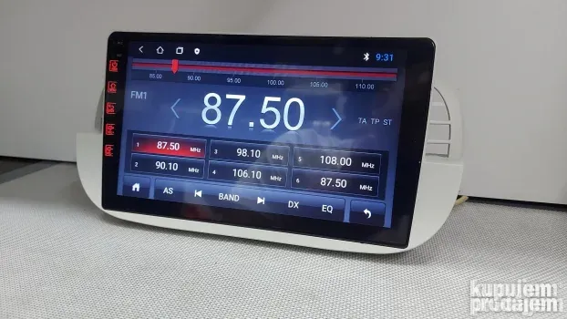 Fiat 500 fico 500 multimedia android navigacija bela 9 inca ...