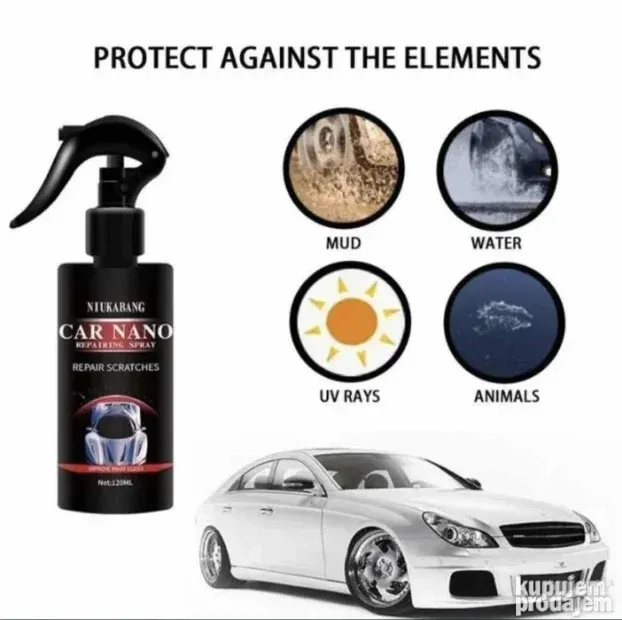 Nano sprej za auto - Sprej za ogrebotine na autu - KupujemProdajem