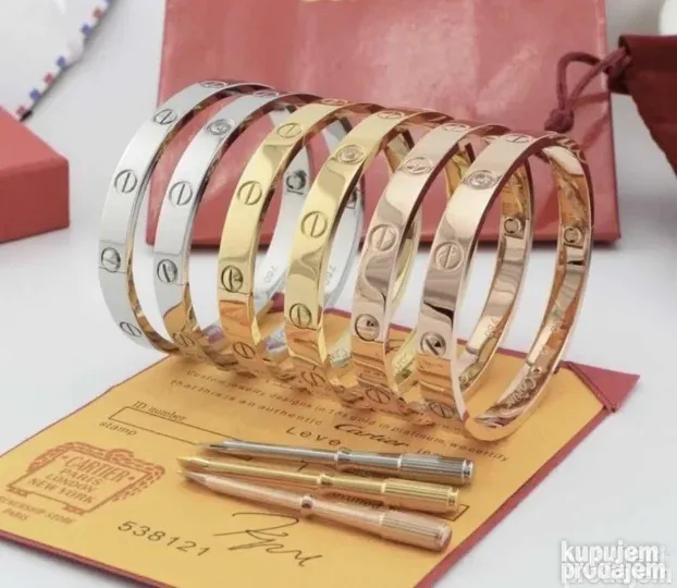 CARTIER LOVE ženska narukvica nakit zenske narukvice - KupujemProdajem