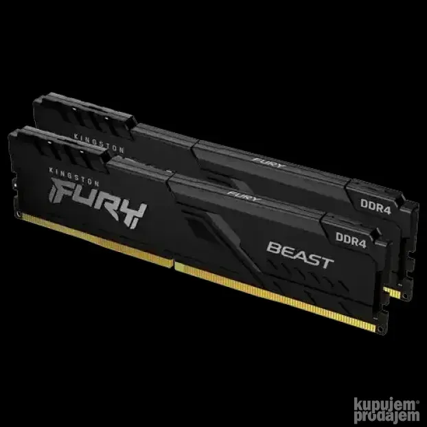 KINGSTON RAM Memorija DDR4 16GB 3200MHz Fury Beast Black 18B ...