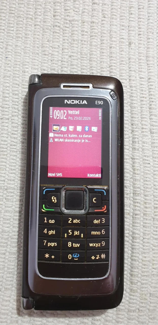 Nokia E90 communicator, br. 4, FULL life timer 184:51 origin ...