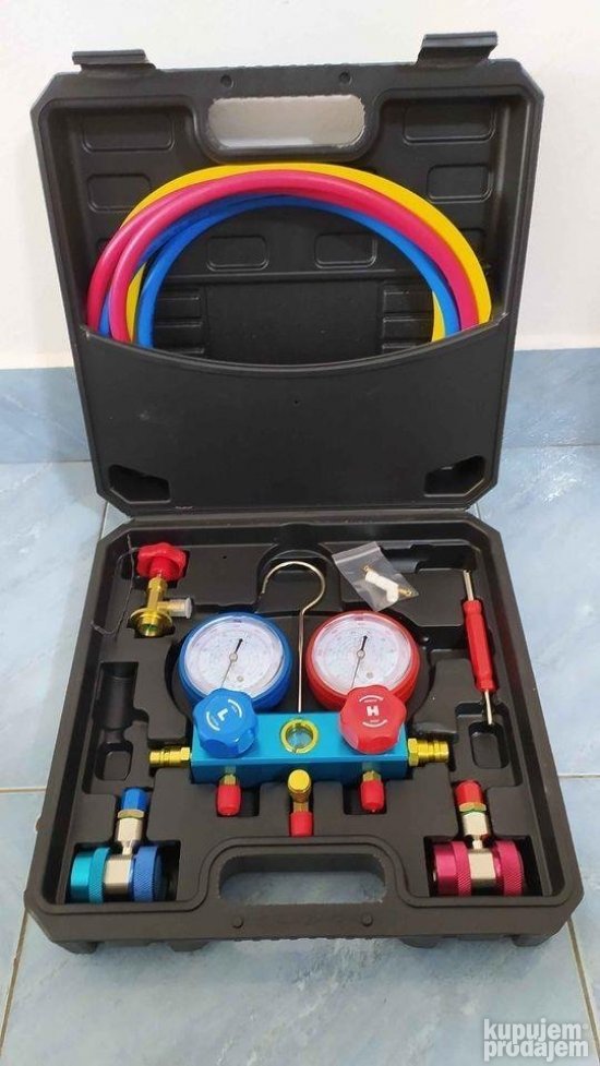 Manometri i creva za punjenje klima Profi - KupujemProdajem