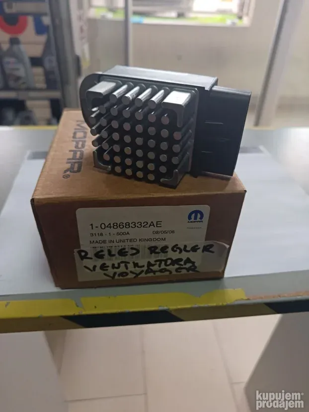 relej ventilatora klime jeep chrysler dodge 04868332AE - KupujemProdajem