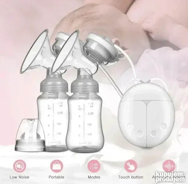 NOVO! Pumpica za Grudi Pumpica za dojenje ELEKTRICNA DUPLA P - KupujemProdajem