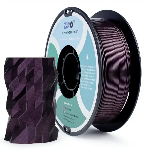 ZIRO Mystical PLA Midnight Purple Filament - KupujemProdajem