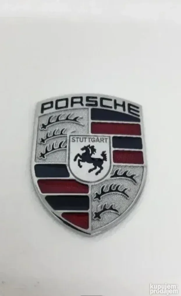 Znak PORSCHE Silver - KupujemProdajem