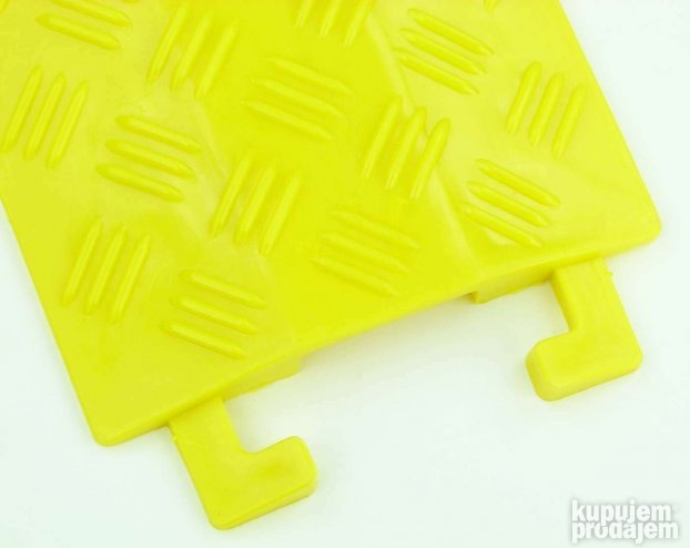 5x1 kanalni kablovski most žuti PVC za prelazak preko rampe ...