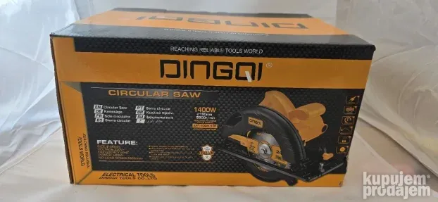 Rucni cirkular testera DINGQI Cirkular 1400W profi - KupujemProdajem