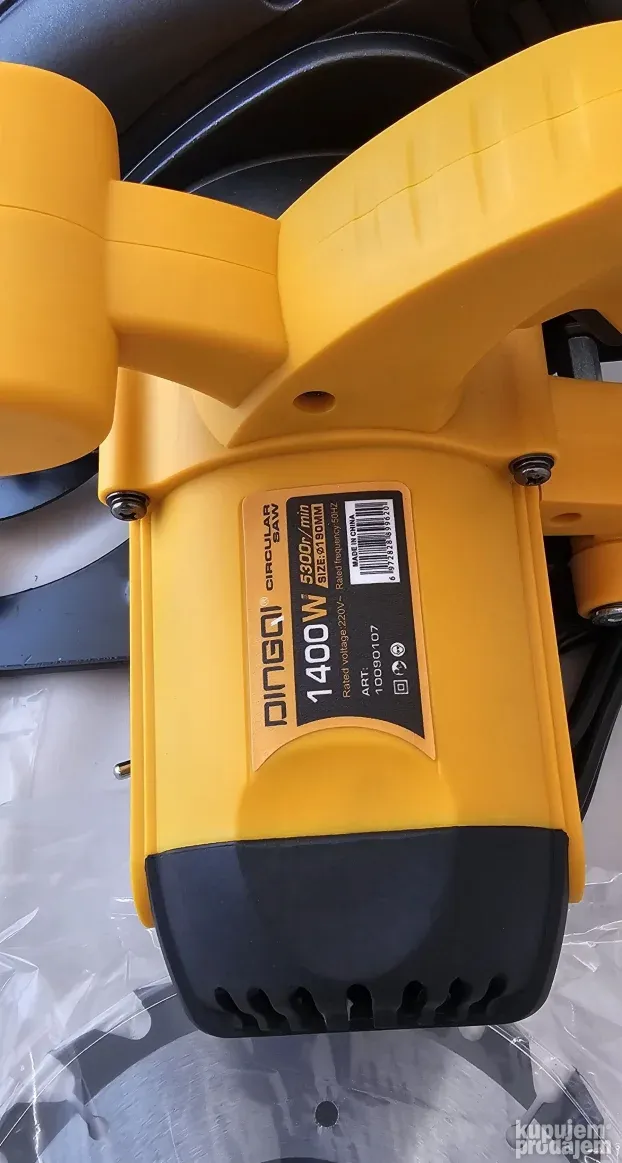 Rucni cirkular testera DINGQI Cirkular 1400W profi - KupujemProdajem