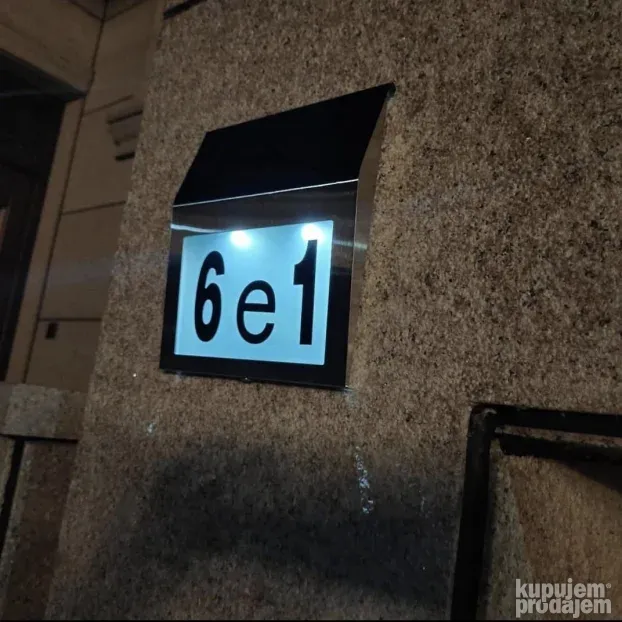 Solarni LED Kućni broj Svetleći broj za kuću - KupujemProdajem