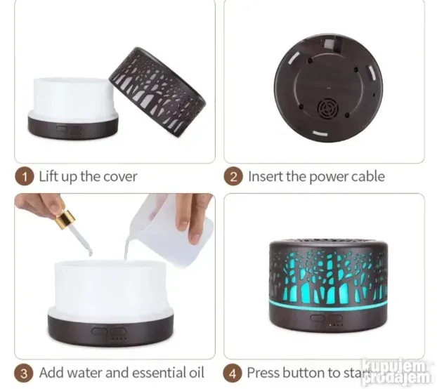 Ovlaživač vazduha Difuzer Novo - KupujemProdajem