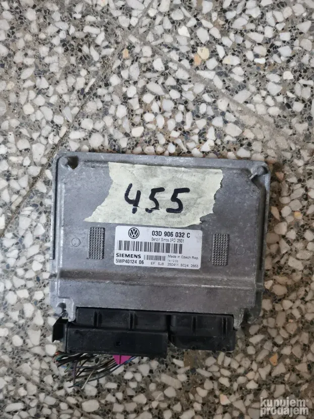 Motorni racunar VW POLO 1.2, 5WP40124 03D906032C SIMOS 3PD ...