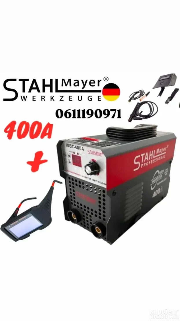 stahlmayer aparat za varenje 400a-gratis naocare za varenje - KupujemProdajem